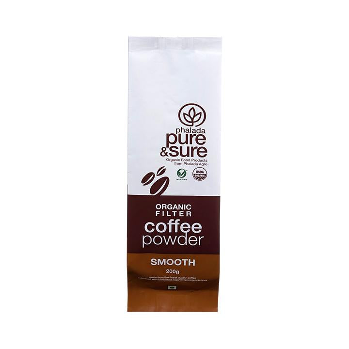 Organic Coffee Powder Smooth 200gm – Agri Nests