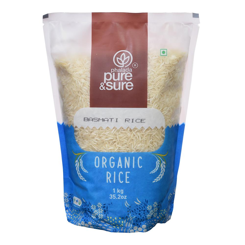 Organic Basmati Rice 1 kg – Agri Nests